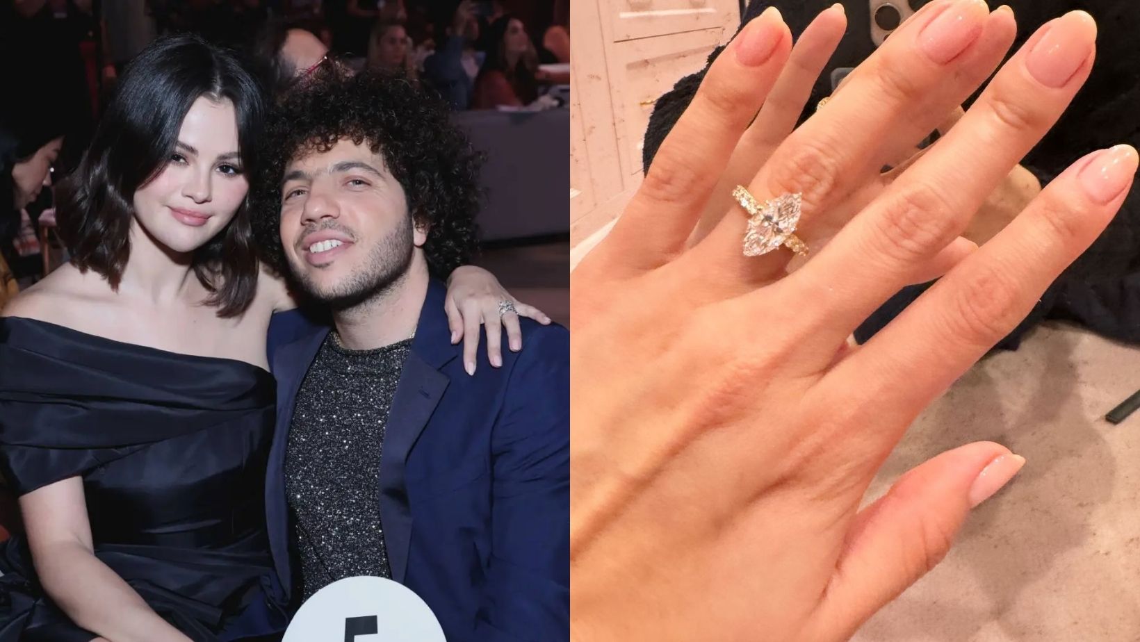 Selena Gomez Ring - Marquise Diamond